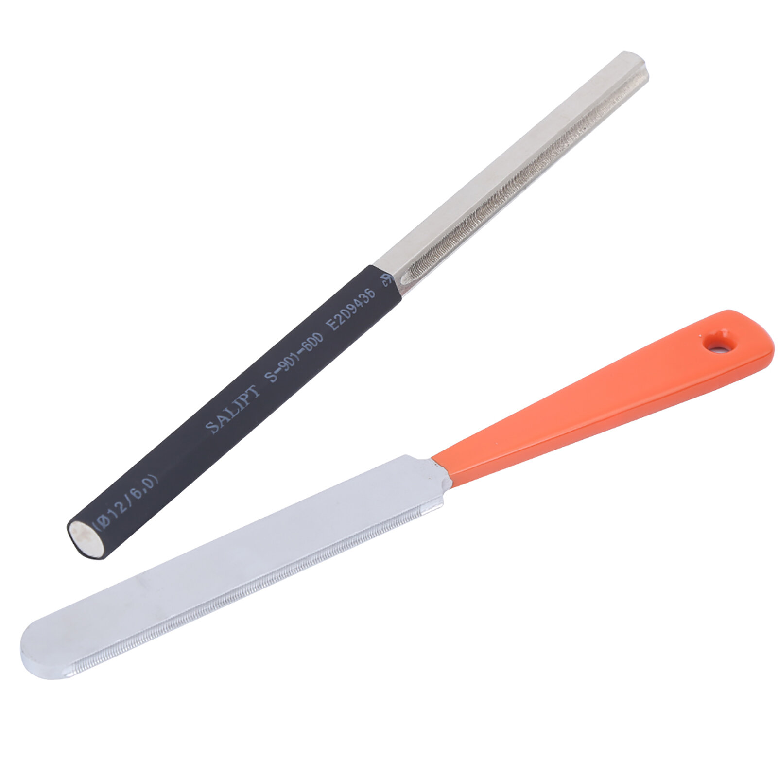 2Pcs Guitar Fret Dressing File Hex Stainless Steel Polishing Rod for Stringed Instruments