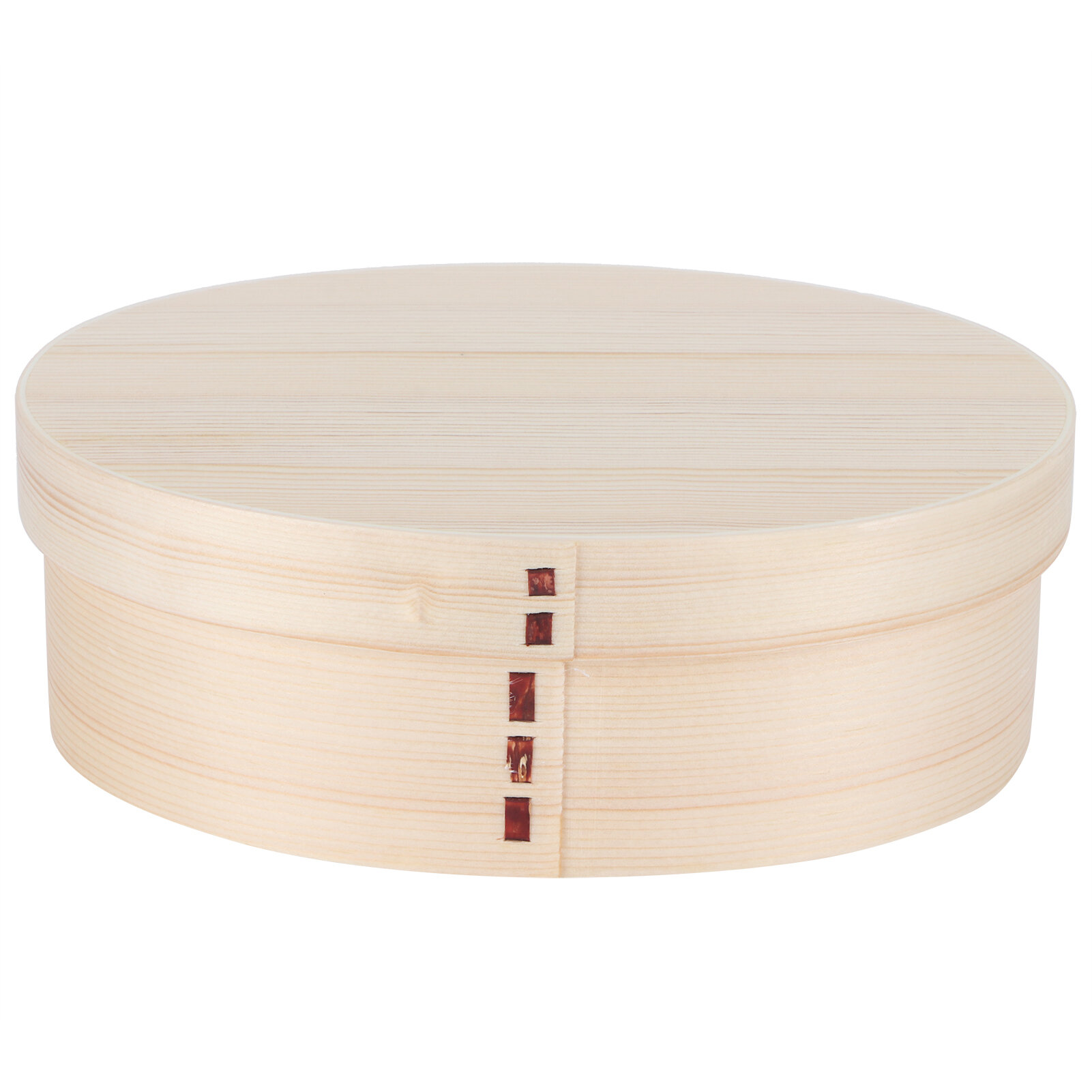 Ланч-бокс деревянный bento box портативный пищевой контейнер 17.5x13.5 см.