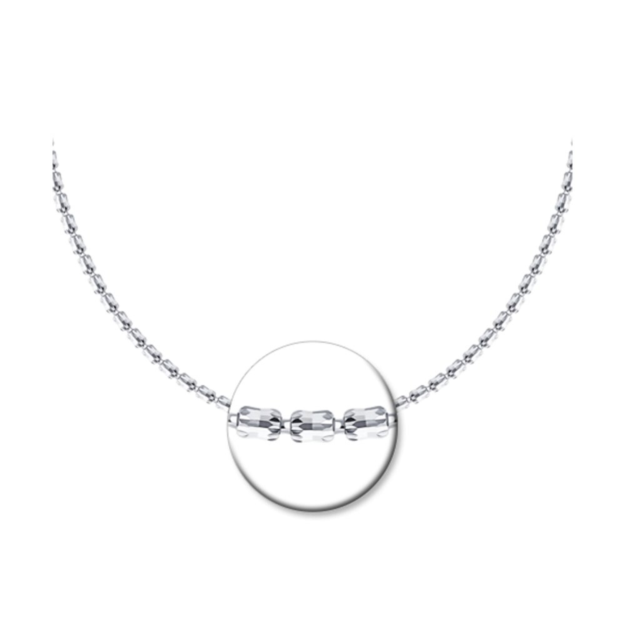 Колье, серебро, 925 проба, родирование