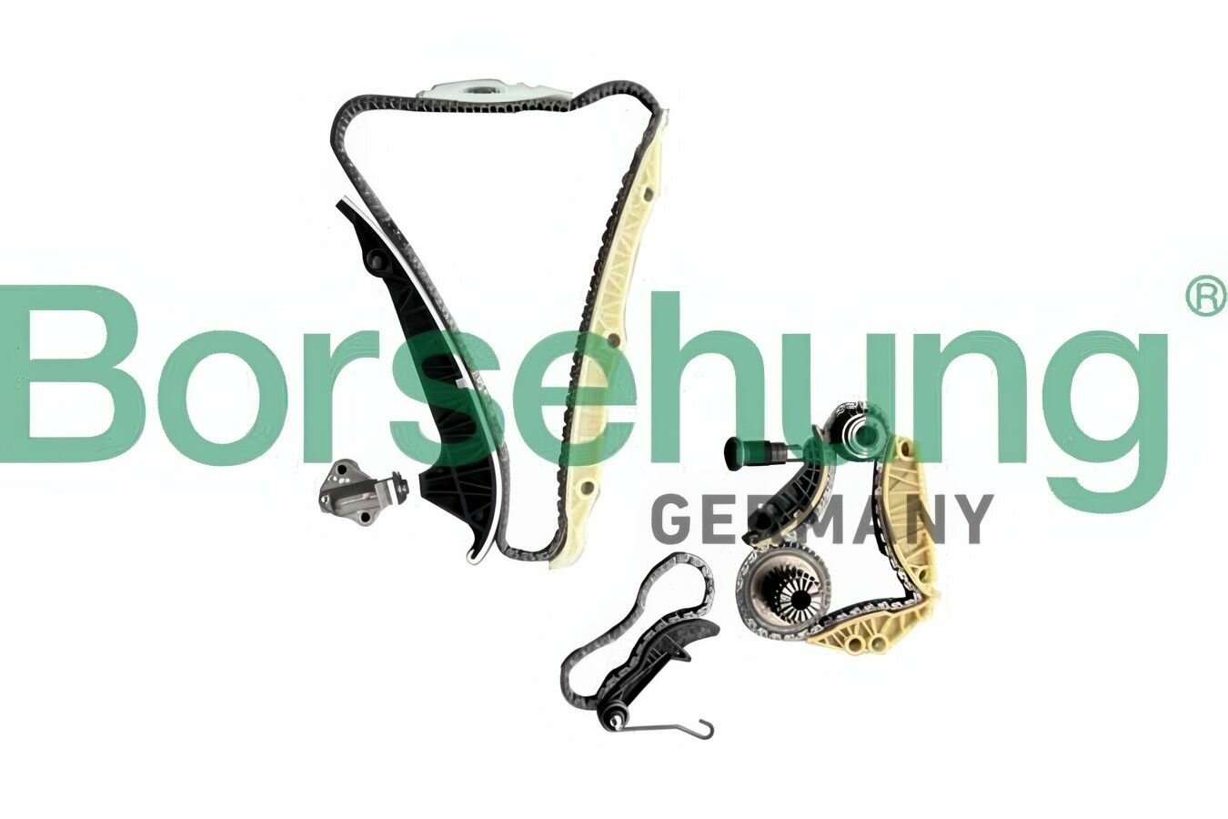 Комплект цепи ГРМ для Шкода Октавия 2, 3, Фольксваген Пассат B7, B8, Тигуан B12519 BORSEHUNG