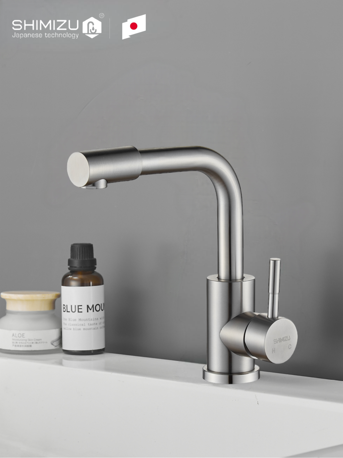 Смеситель для раковины, смеситель для кухни с коротким изливом, поворотный, сатин