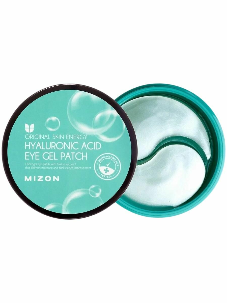 MIZON Патчи для глаз от отеков и темных кругов HYALURONIC ACID EYE GEL PATCH 60шт