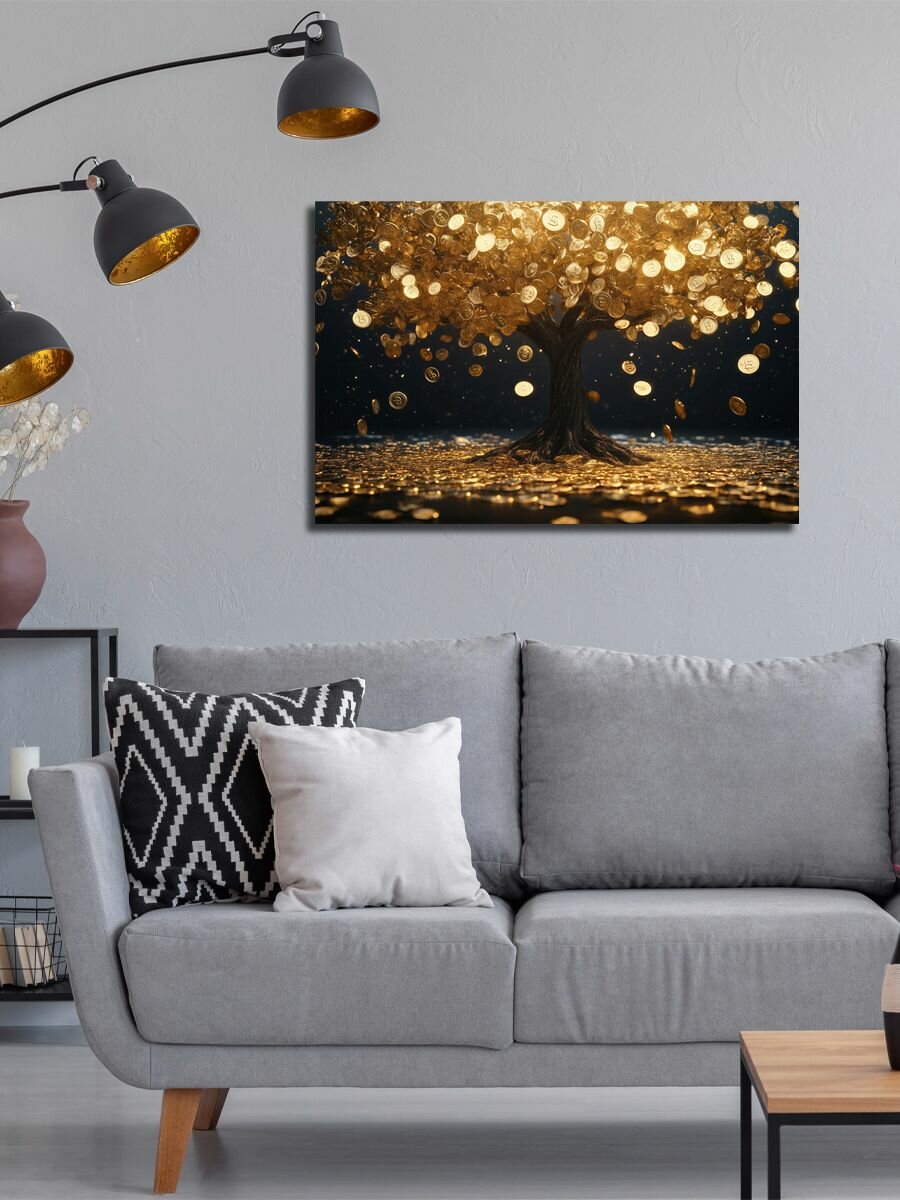 Картина на холсте LOFTime 40Х60 Денежное дерево 1 КС-1603-4060