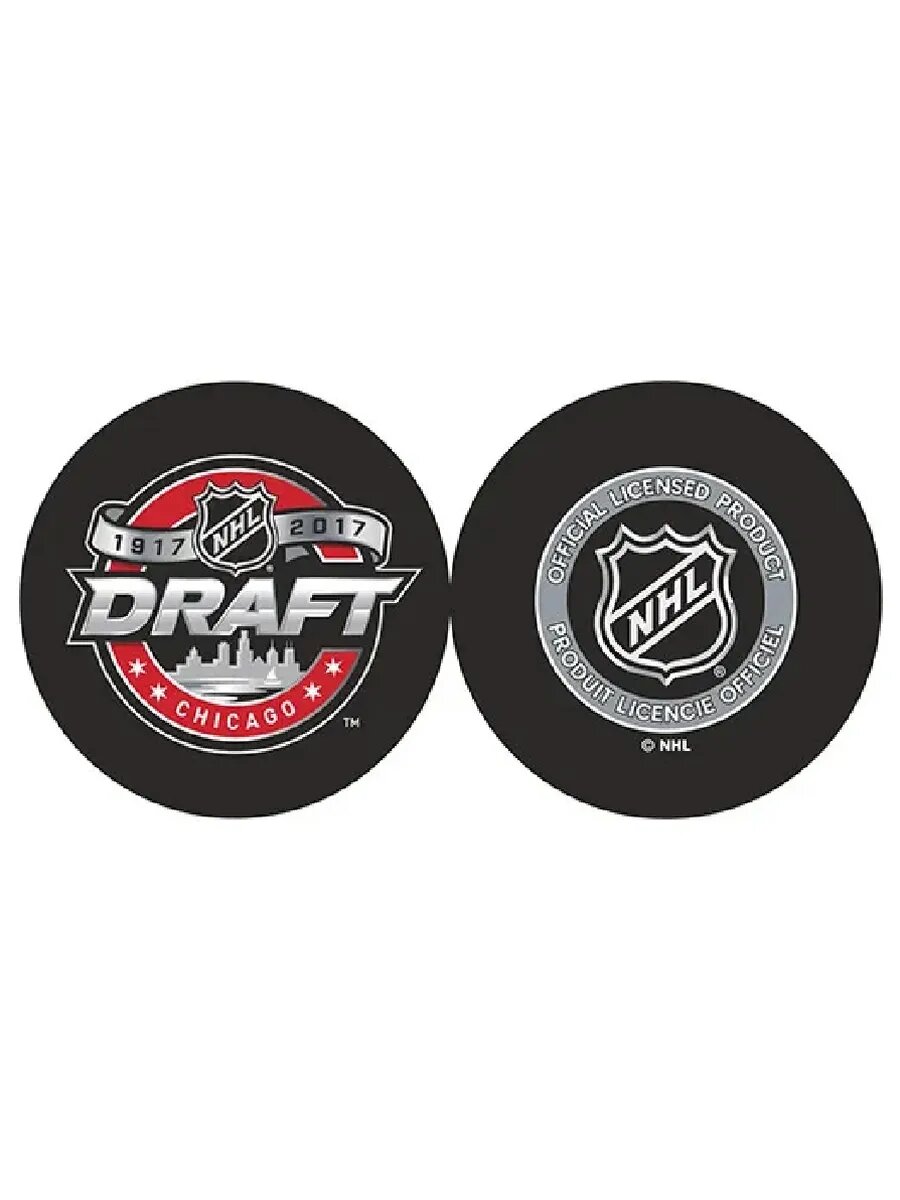 Шайба НХЛ DRAFT 2017 Chicago 2-ст.