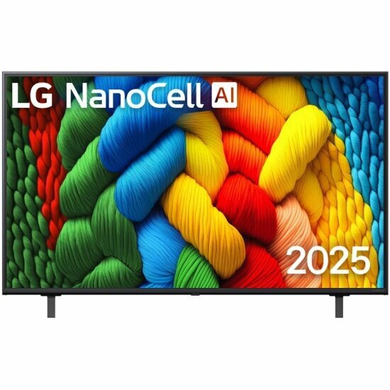 Телевизор LG 50NANO80A6B. ARUG, 4K Ultra HD, черный