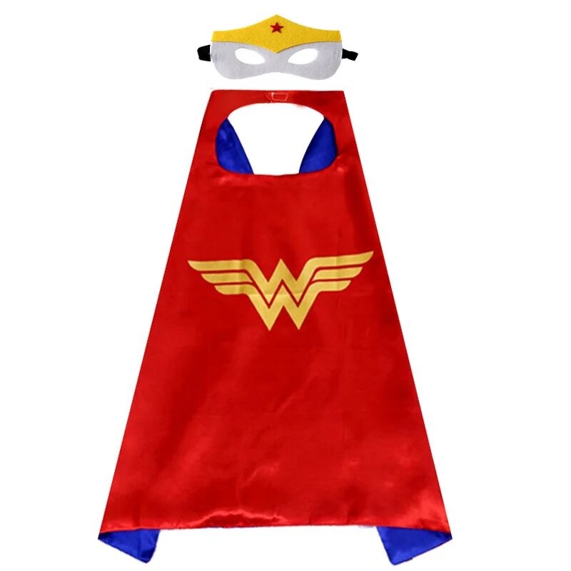 Костюм супергероя для девочки, полиэстер M (4-7Y), Cloak red
