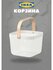 Корзина Икеа "Рисаторп", для хранения, белая, сталь с порошковым покрытием