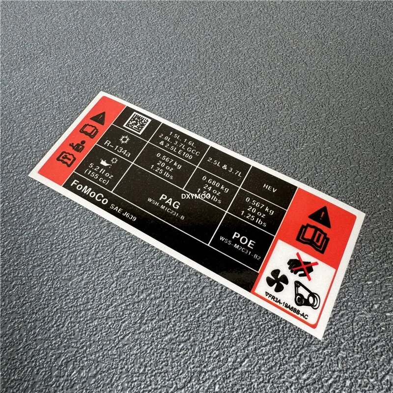 Наклейка для автомобильного внешнего бака, треугольная наклейка для окна, двери 1 piece