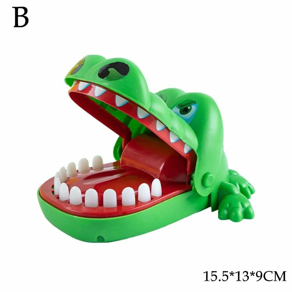 Игра с крокодилом для развития навыков у детей, пластиковая игрушка, 2 размера