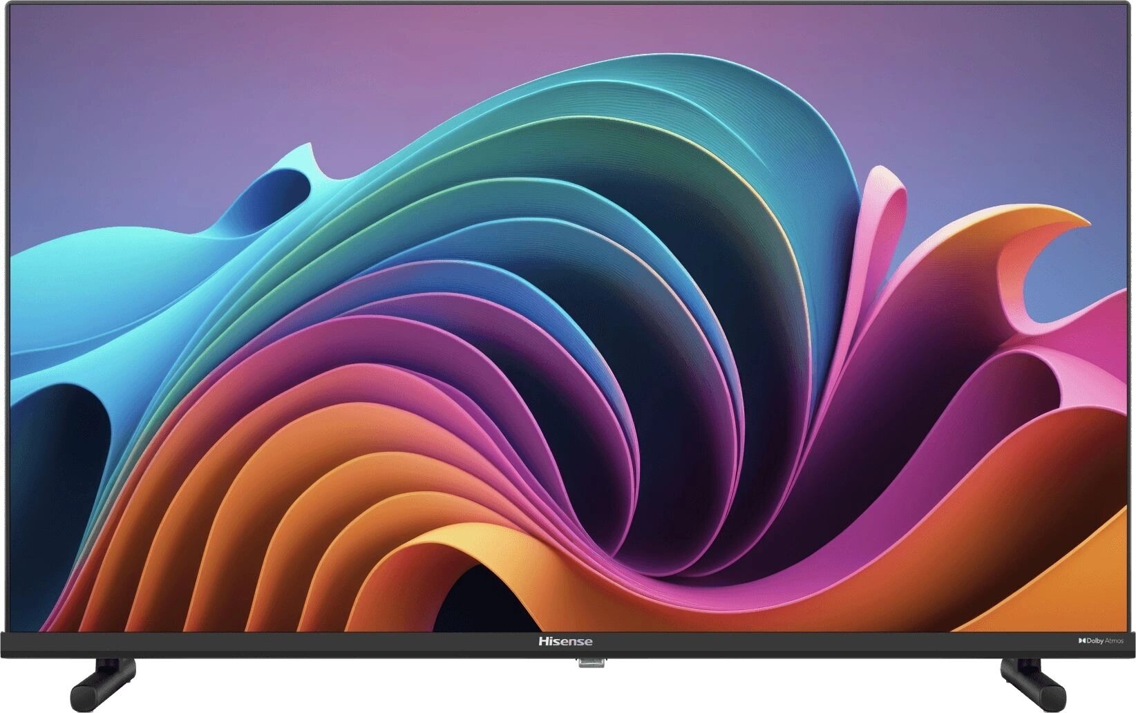 Телевизор Hisense 40" 40A5NQ черный QLED UHD 60Hz VIDAA U6