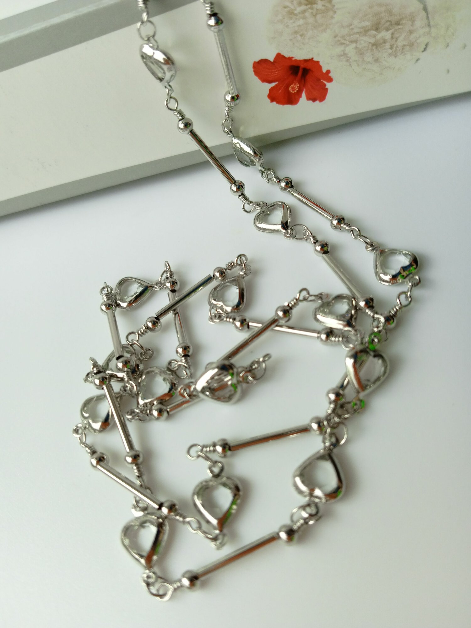 Стильная цепочка держатель для очков