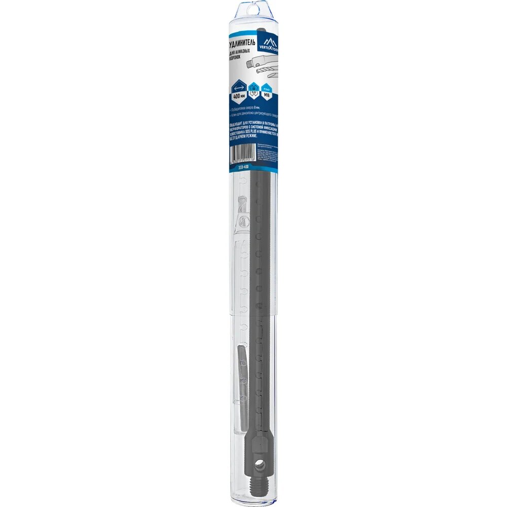Vertextools Удлинитель для алмазных коронок 400мм 333-400