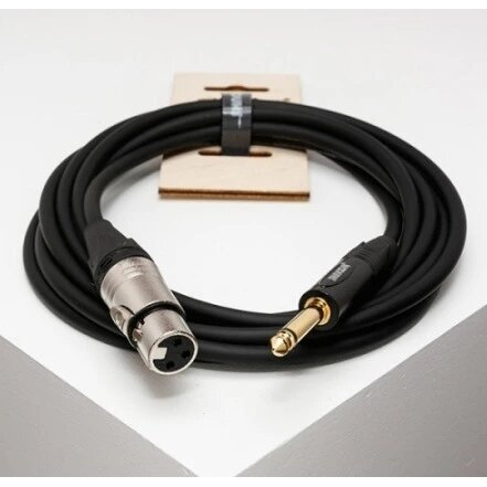 Кабель аудио 1xJack - 1xXLR Shnoor IC124-XFJM 6.0m