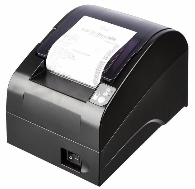 Фискальный регистратор Атол FPrint-22ПТК с ФН15 черный