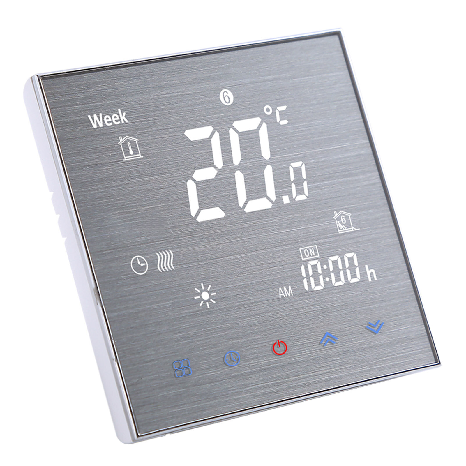 BTH-2000L-GA-пол нагрев нагрева термостат термостат цифровой контроллер температуры Большой ЖК-дисплей контроль кнопки 5A AC 95-240V