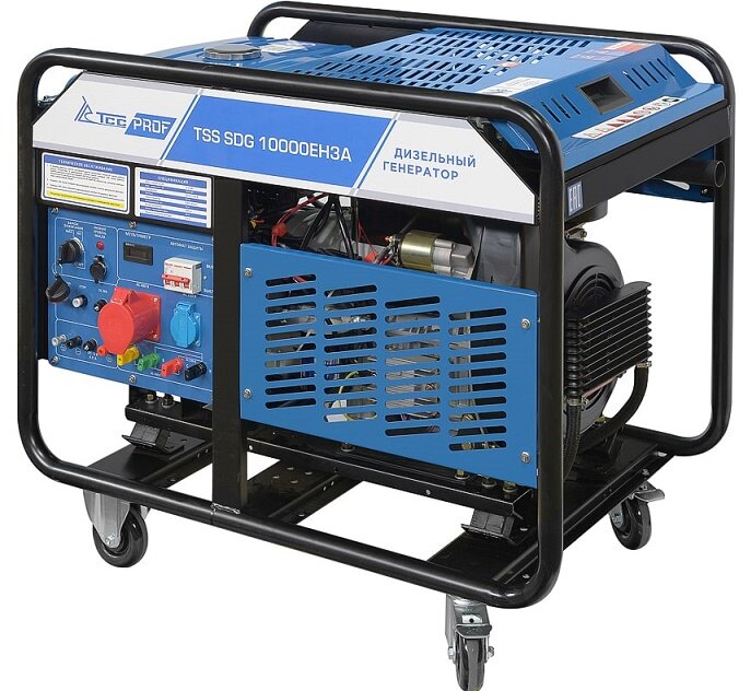 Генератор дизельный TSS SDG 10000EH3A