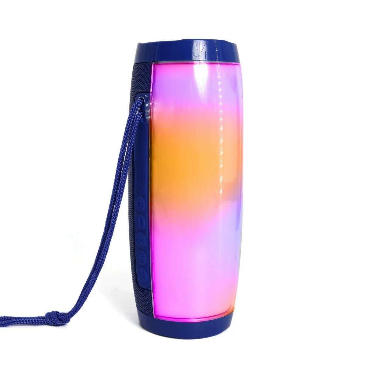 Беспроводная портативная колонка, Bluetooth, 1200 мАч, 5-10 Вт, синий