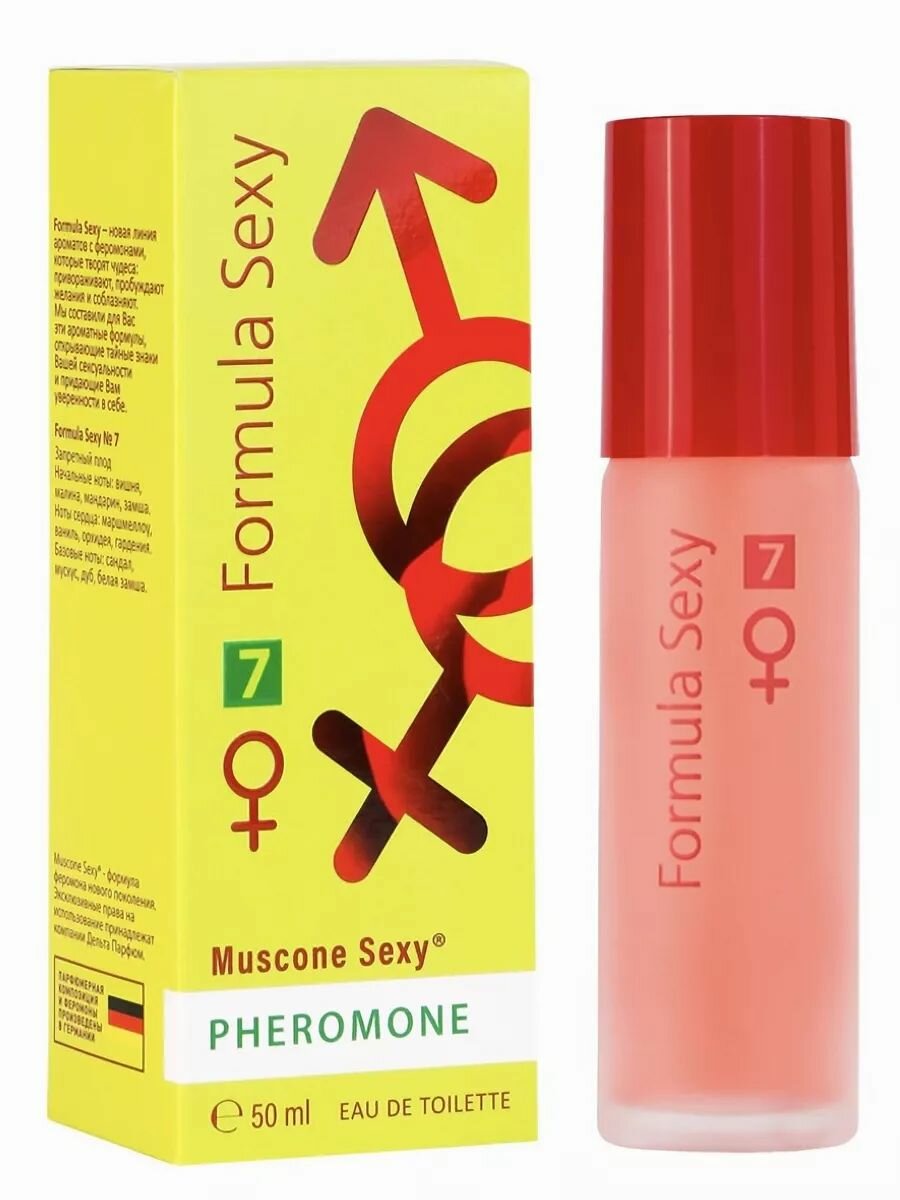 Delta Parfum Formula sexy №7 с феромонами туалетная вода 30 мл