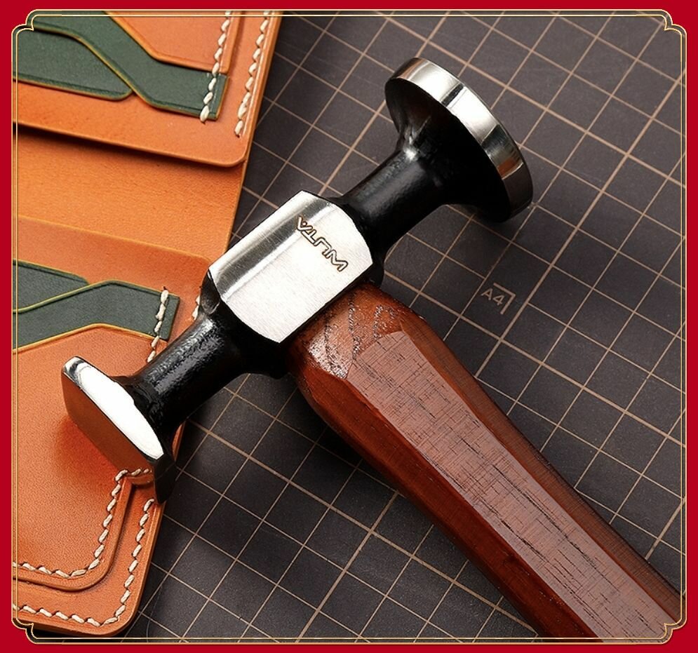 Молоток WUTA 430 гр. для работы с кожей