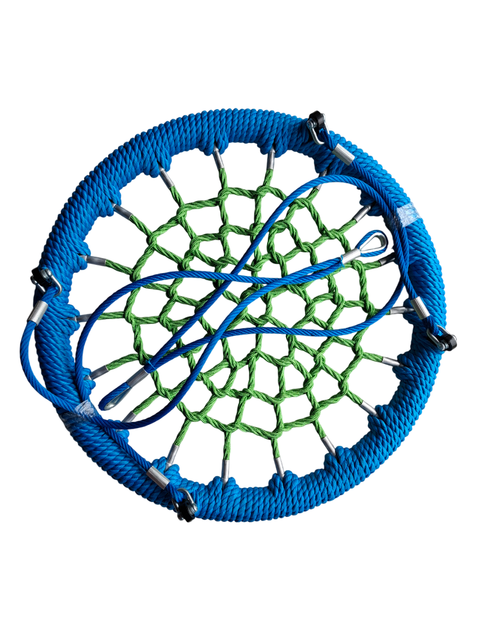 Качели "Гнездо" 100 см, антивандальное, армированный канат, подшипники, на гильзах, до 250 кг