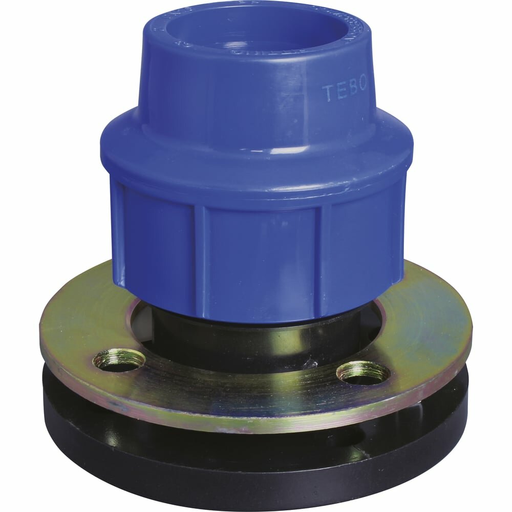 Компрессионное фланцевое соединение TEBO T-ПНД. Фл.0.50x2. CN