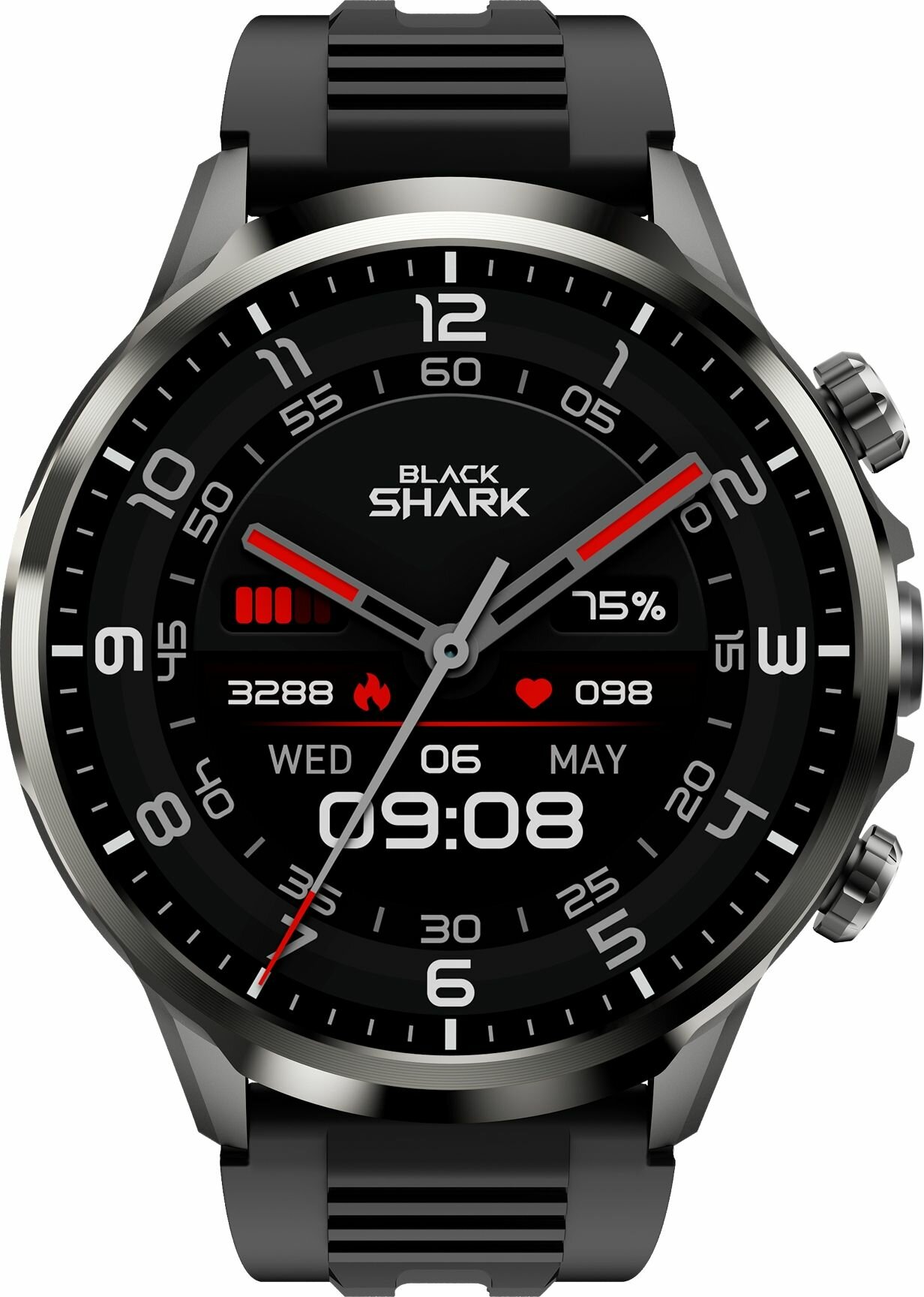 Смарт-часы Black Shark BS-W2403 (Watch X) AMOLED черный