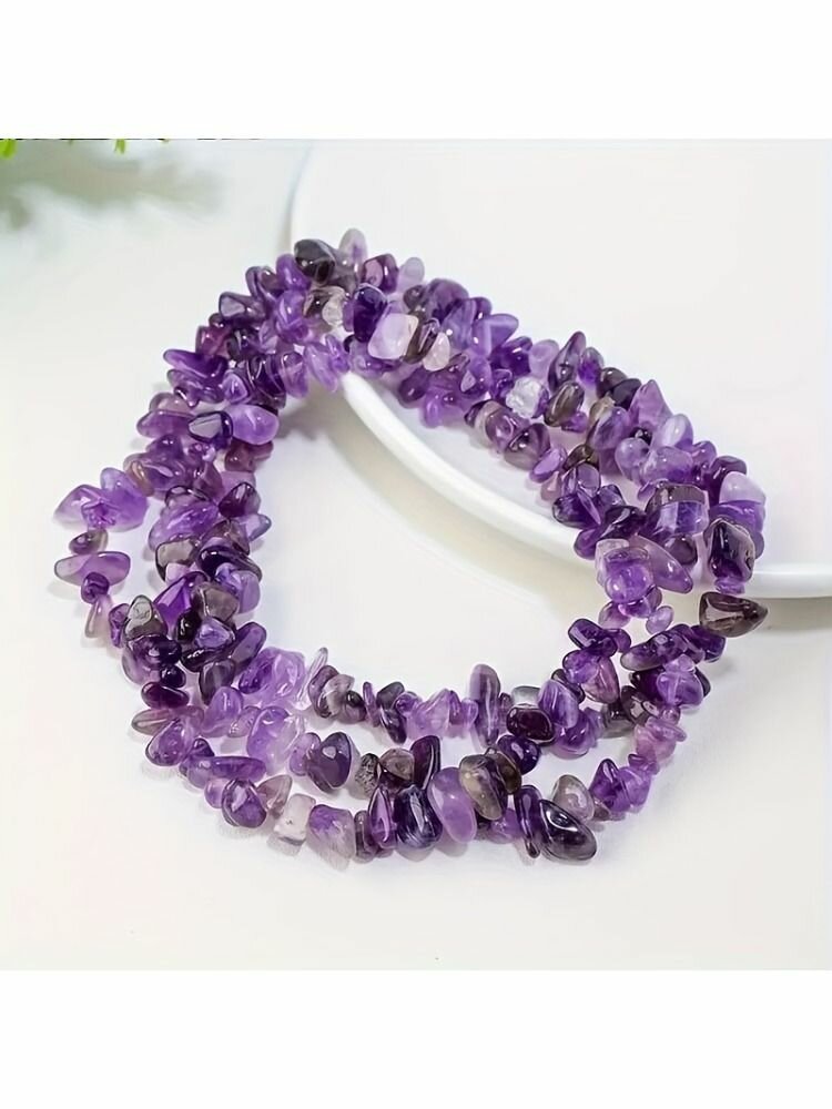 Бусины аметиста 5-8мм, натуральный камень, для ожерелья и браслетов, 200шт