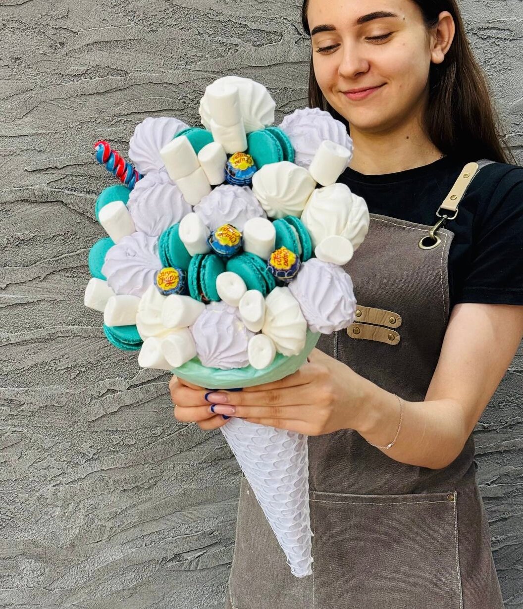 Зефирный рожок мороженое / Сладкий подарок