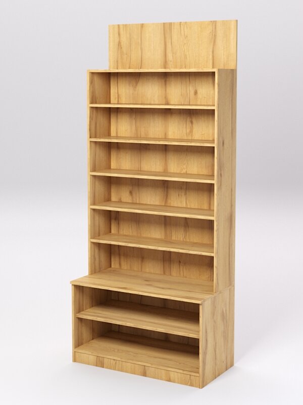 Стеллаж "каскад" №1 для обуви, Дуб Золотистый. Производитель товара - компания Westcom.