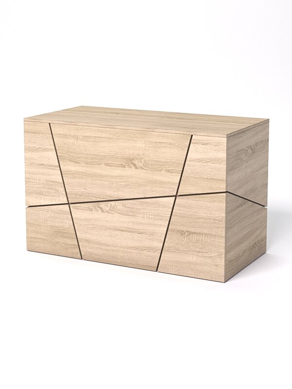 Стол руководителя №6, Дуб Сонома. Производитель товара - компания Westcom.