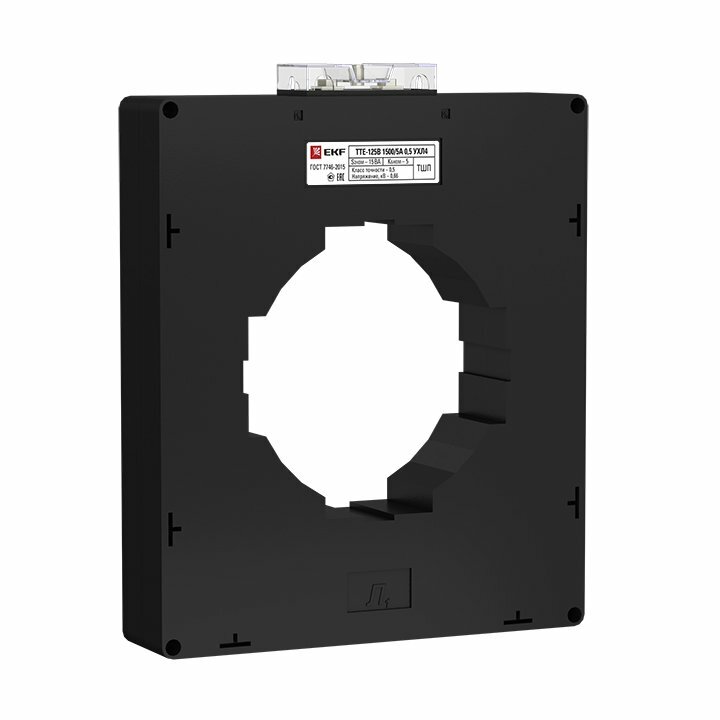 EKF PROxima Трансформатор тока ТТЕ-125-3000/5А класс точности 0,5S (большой корпус), tte-125B-3000-0.5S