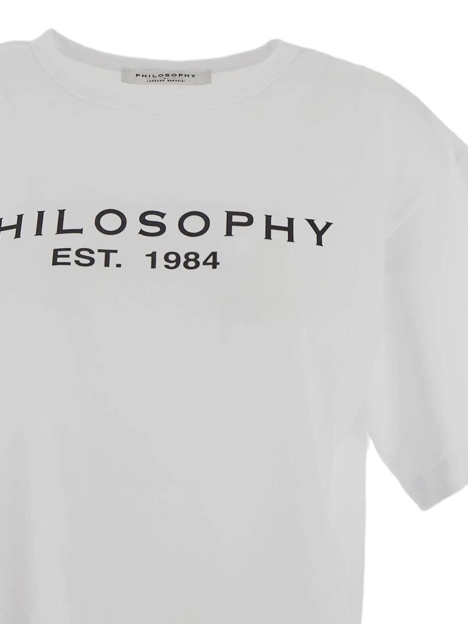 Футболка PHILOSOPHY Di Lorenzo Serafini, размер OneSize, белый — фото 1