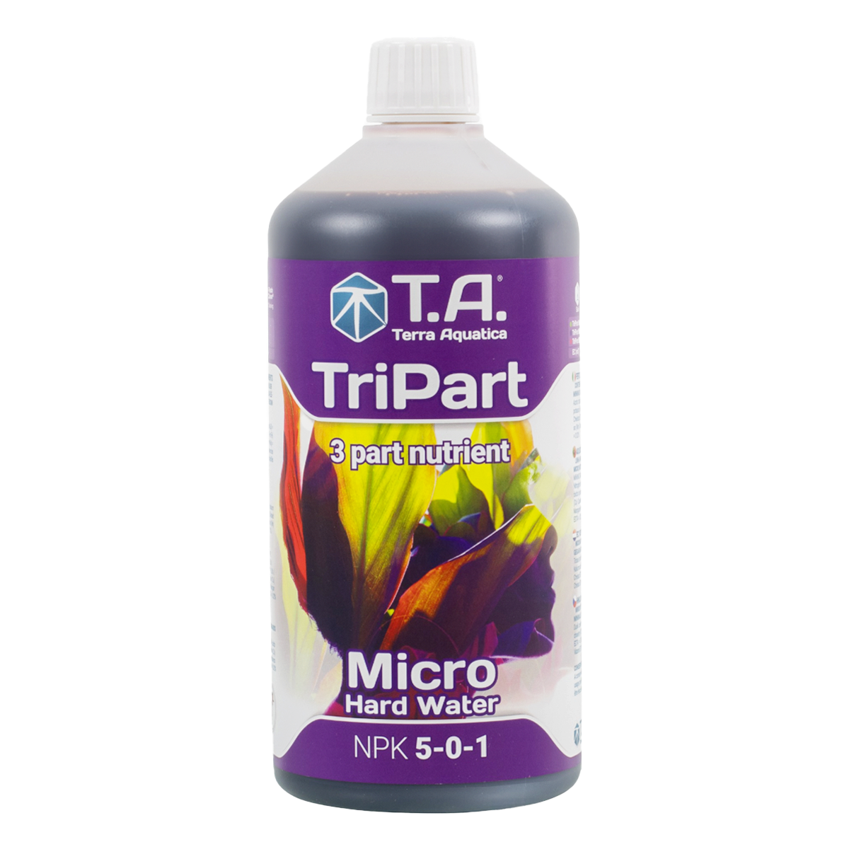 Удобрение Terra Aquatica TriPart Micro HW, 1 л