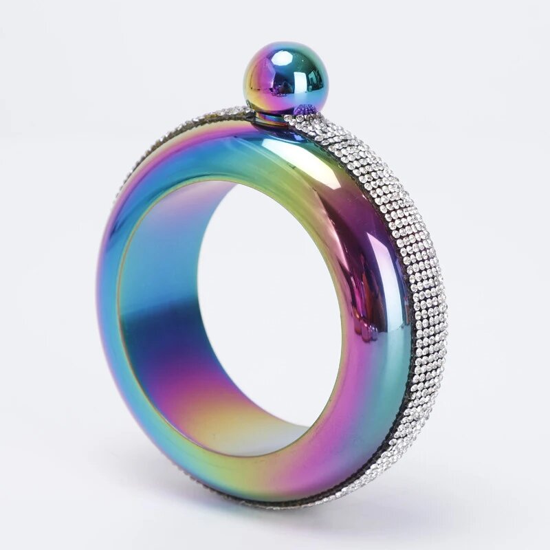 Фляга-браслет из нержавеющей стали Multicolor