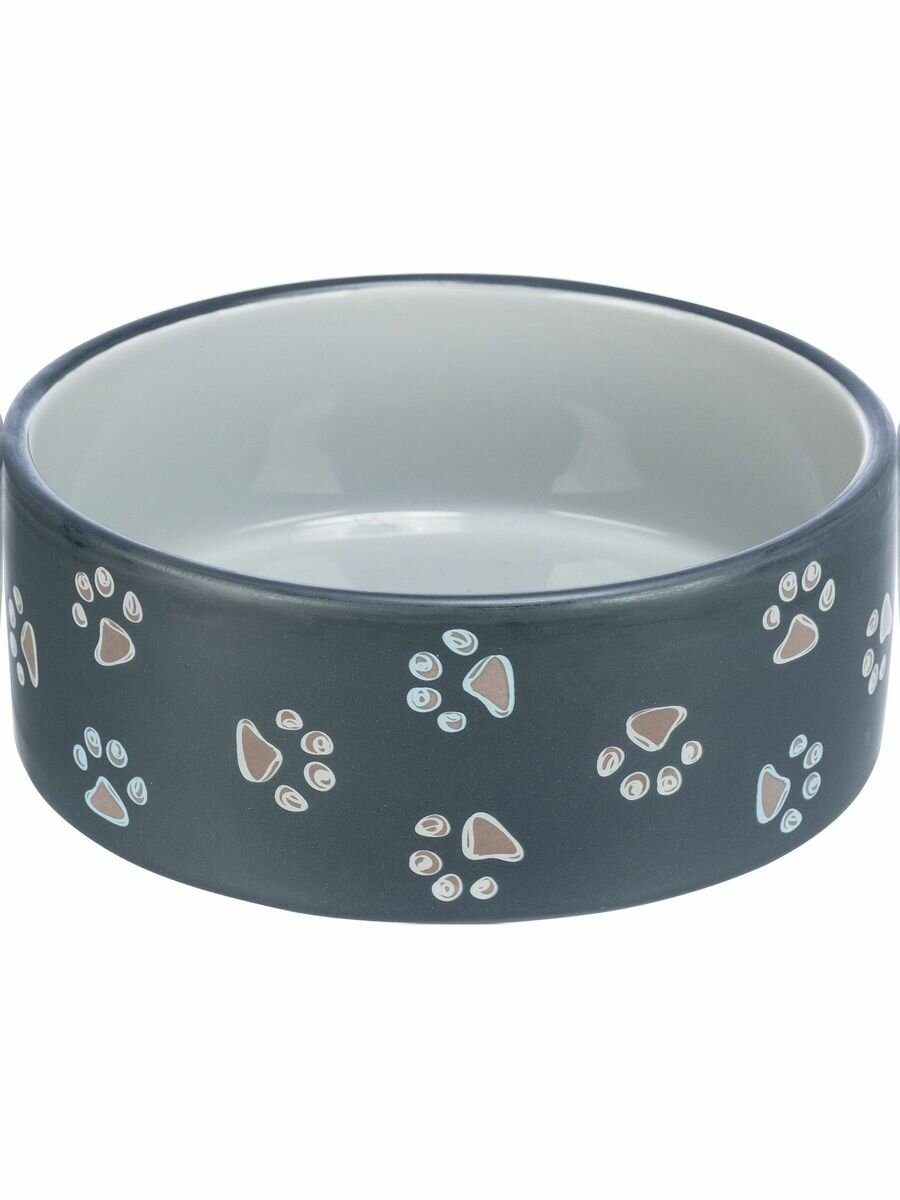 Trixie Миска керамическая Jimmy 1.5л/20см, цвета в ассортименте