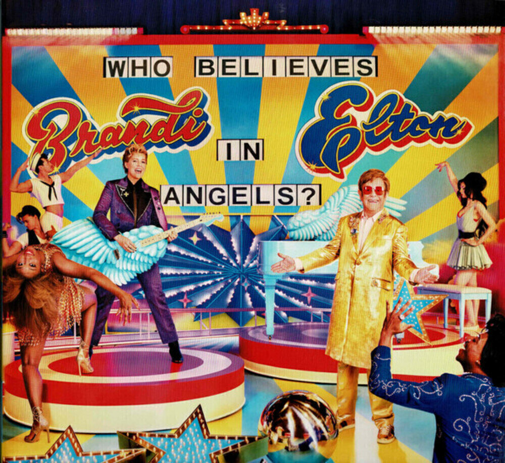 Виниловая пластинка Elton John, Carlile, Brandi - Who Believes in Angels? (Red, Blue & Yellow Vinyl LP, 16pp Booklet)
