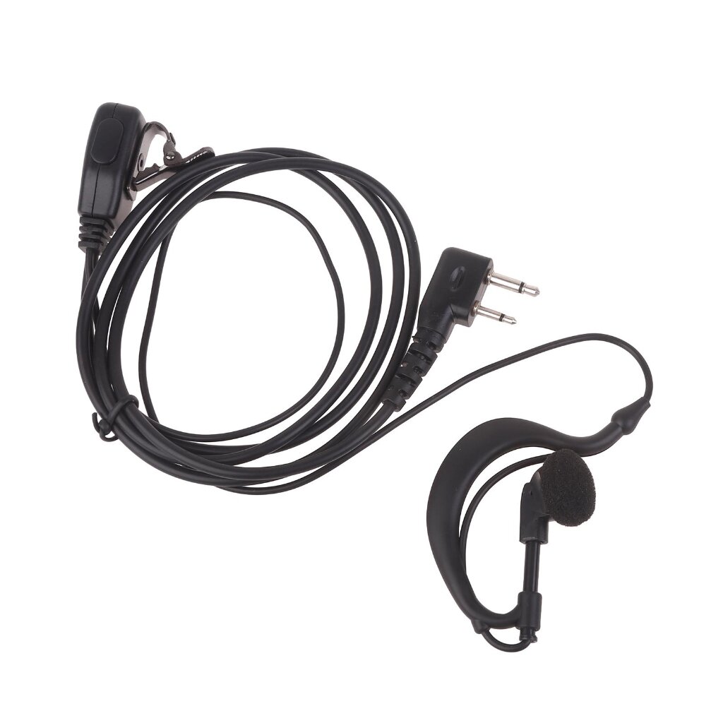 Наушник-крючок для рации, 2 контактный разъем