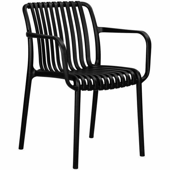 Стул обеденный Dobrin WALTER ARM (черный (B-03))