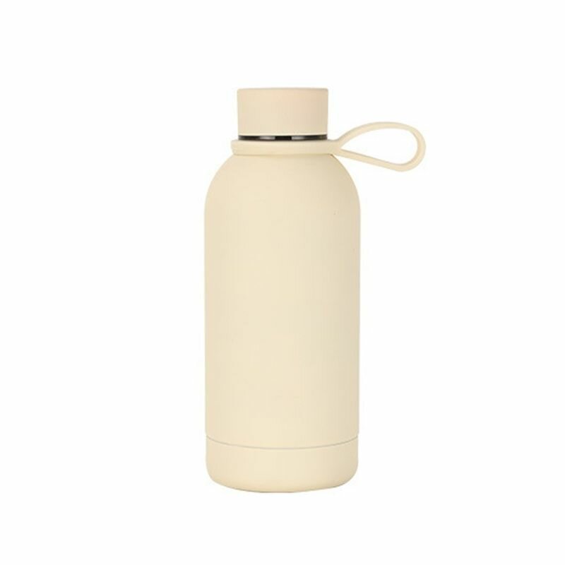 Напольная вакуумная колба с маленьким горлышком 350 мл-с переносным бежевым