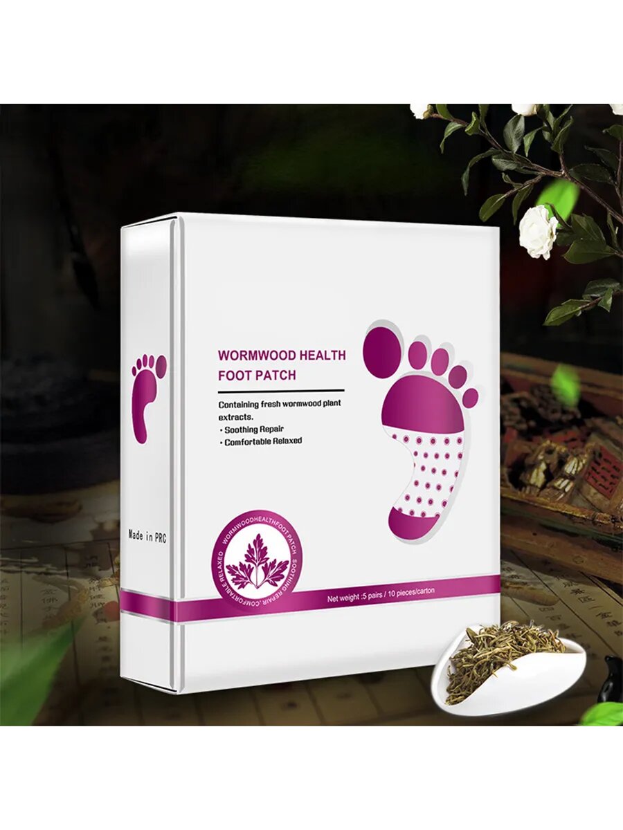 RtopR, Детокс пластырь для похудения для ног - 10 шт