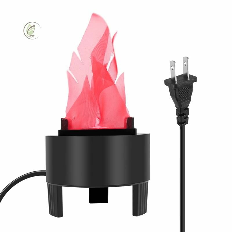 (T I N M) Светодиодный светильник с эффектом пламени, искусственный электрический мерцание, лампа совместим костра, праздничный декор, принадлежности бара, сцены, дома, вилка США--