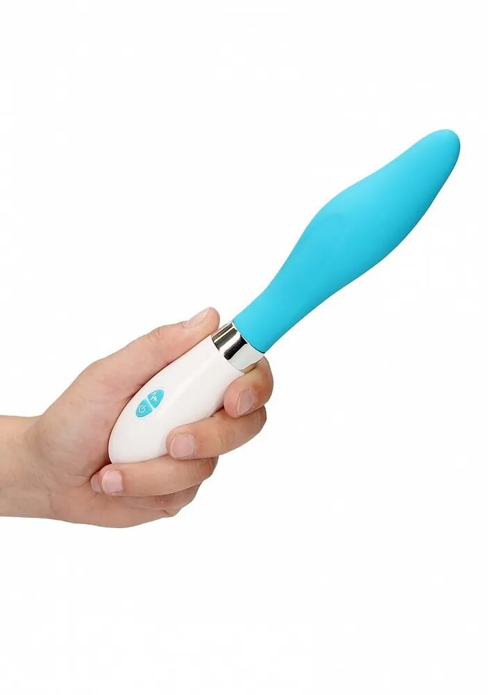 Вибромассажер Shots Toys Athamas, бесшумный, силикон, 10 скоростей, 22 см