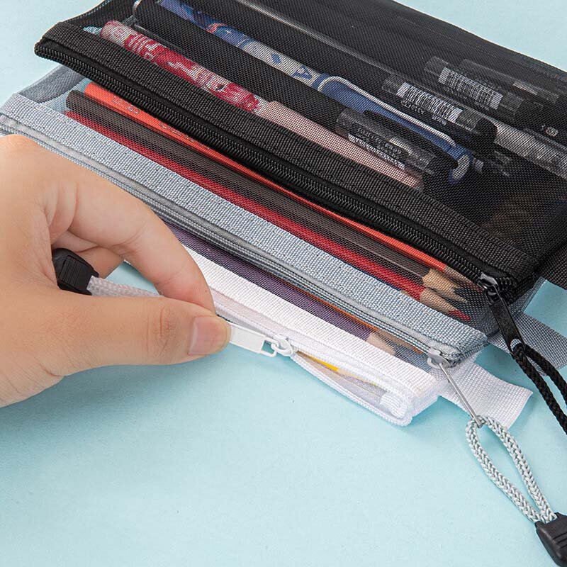 Прозрачная сетчатая сумка