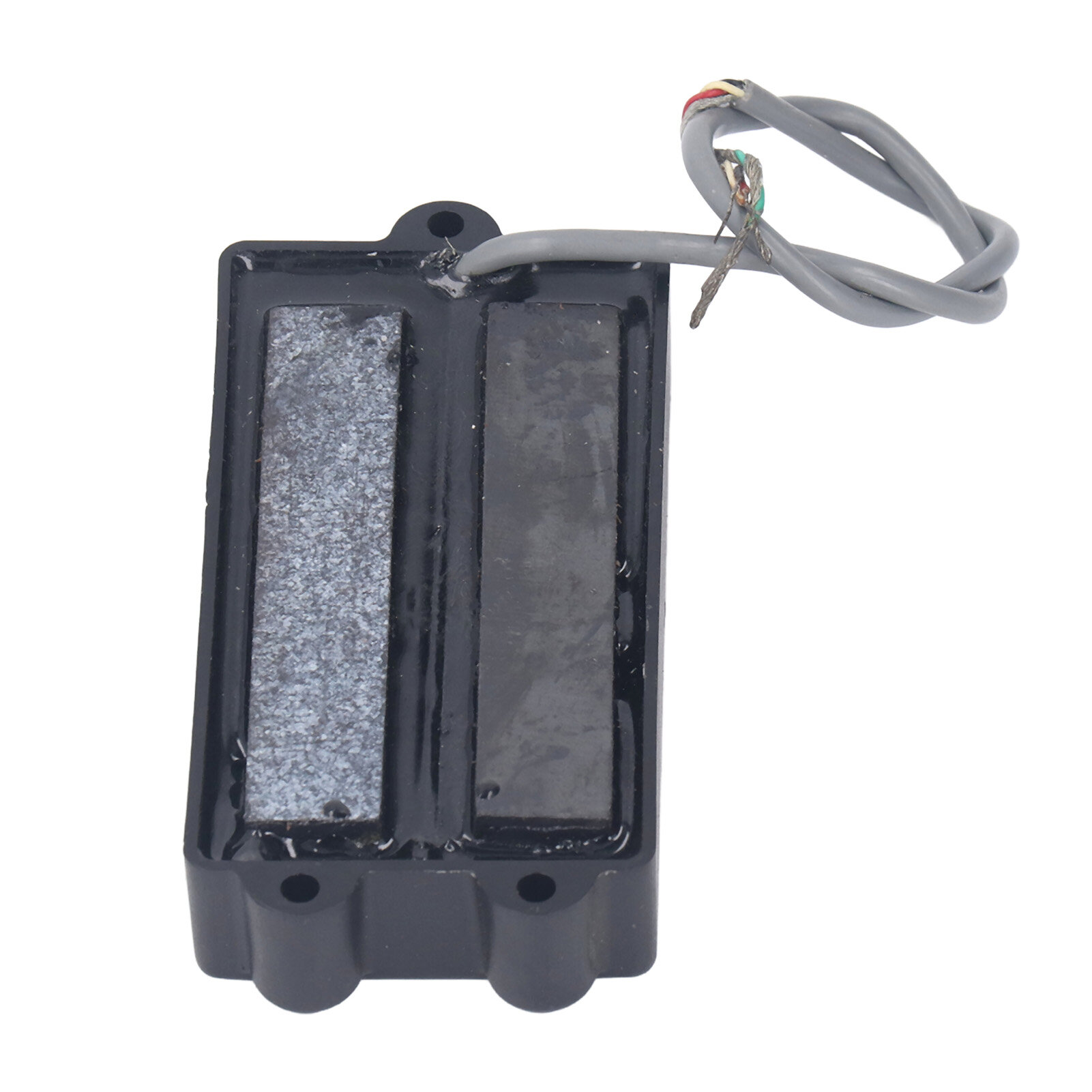 Басовый звукосниматель, закрытый бесшумный электрический басовый звукосниматель с двойной катушкой для 4-струнных гитар