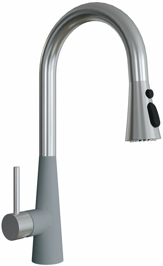 Смеситель Florentina Вита PRO FL серый шёлк 313.29Н.1223.307