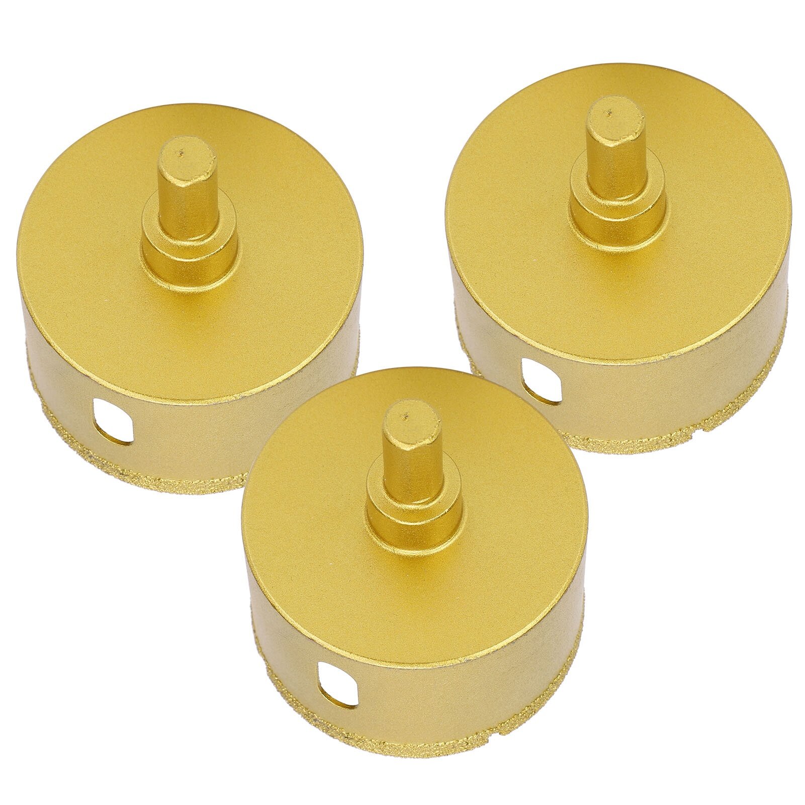 3 шт. алмазное сверло для сверления 60 мм/2,4 дюйма, сверлильные инструменты для гранита, керамики, бетона, мрамора