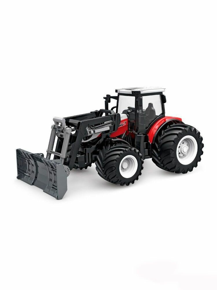 Радиоуправляемый фермерский трактор Korody с отвалом, широкие колеса 1/24 2.4G 6CH RTR - KR6632KРадиоуправляемый фермерский трактор Korody с отвалом, широкие колеса 1/24 2.4G 6CH RTR - KR6632K