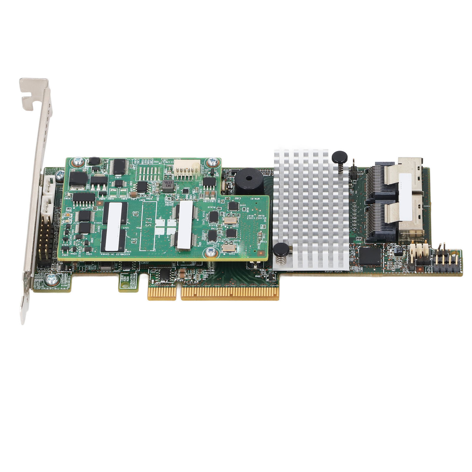 RAID-карта SAS, 1 ГБ кэш, PCIe x8, поддержка уровней 0,1,5,6,10,50,60, для ПК