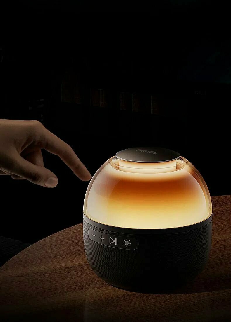Philips Bluetooth динамик беспроводной удобный наружный звук Красочное освещение TF