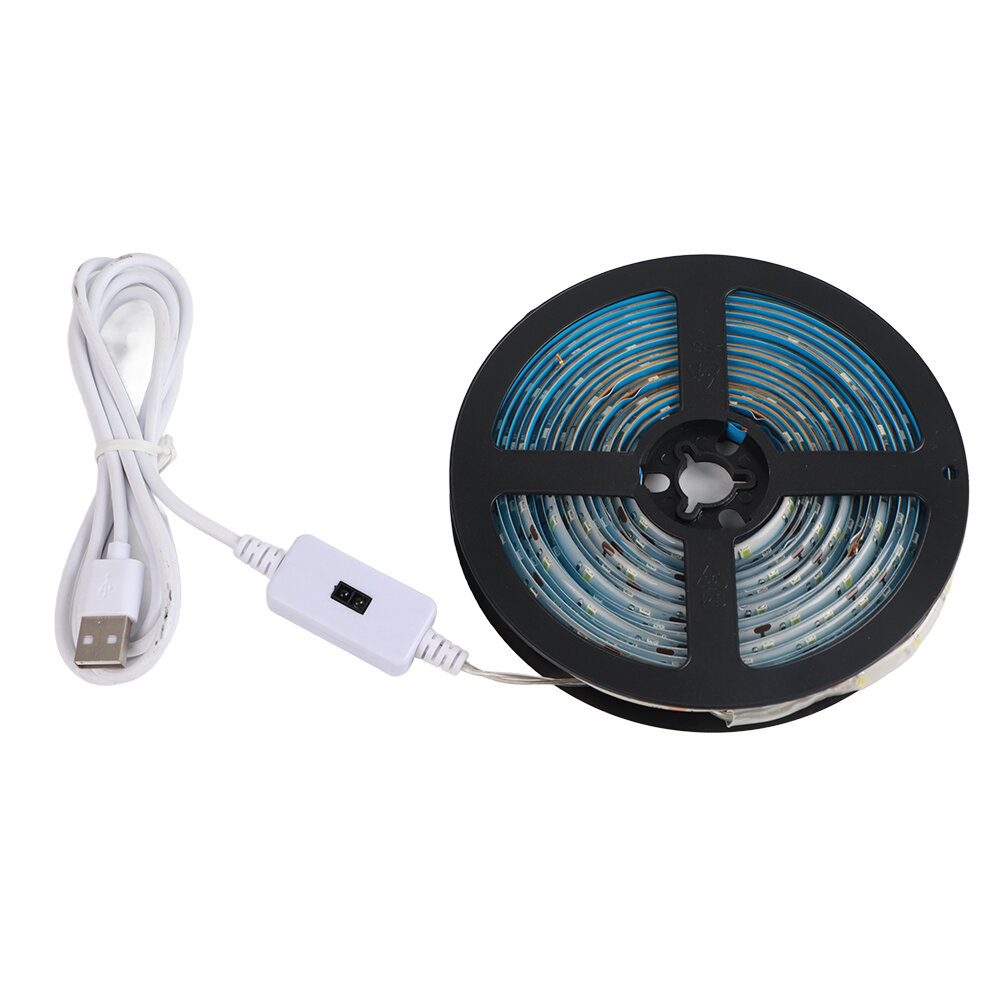 Водонепроницаемая светодиодная лента с умным датчиком ручной развертки, световая панель с бесступенчатым затемнением USB, осветительная лента для кухонных шкафов